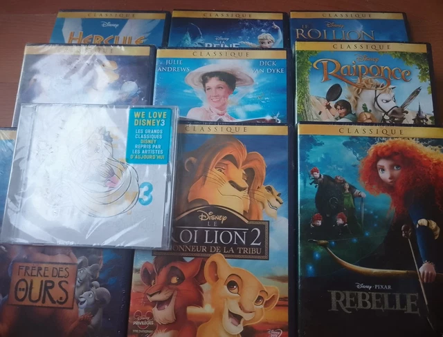 9 DVD DISNEY + CD We love Disney 3 EUR 30,00 - PicClick FR