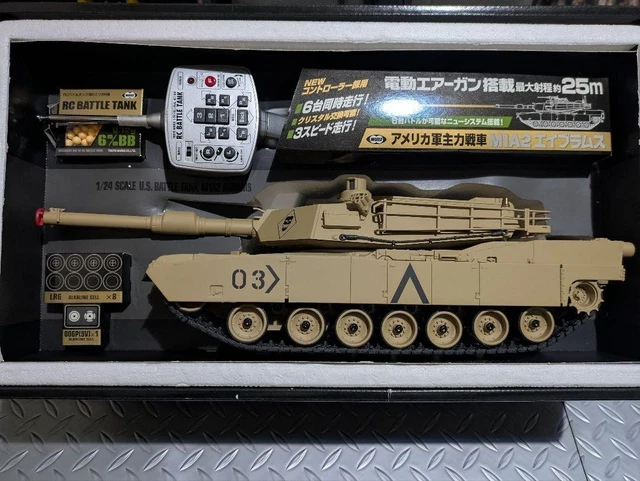 TOKYO MARUI RC Battle Tank M1A2 Arams 1/24 Radio Control £225.77 ...