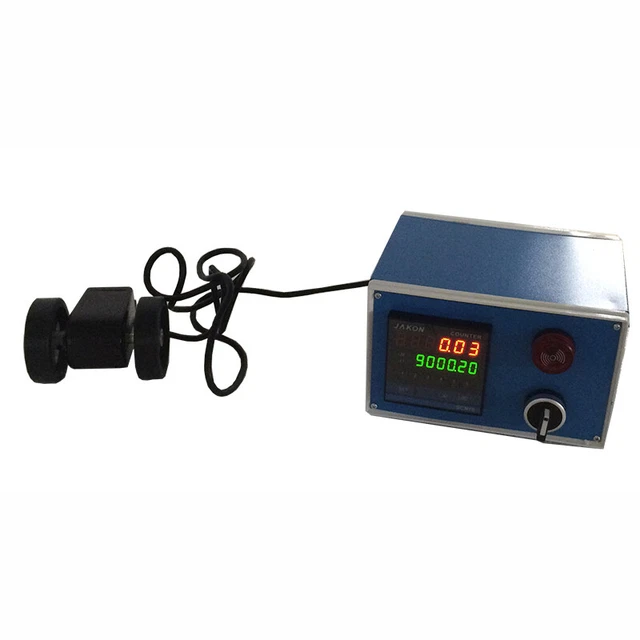 DIGITAL ROLLING WHEEL Length Rotary Encoder Distance Meter Counter Tool ...