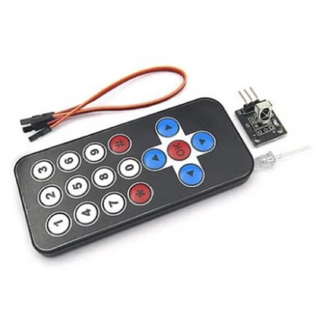 DIY 38KHZ INFRARED IR Wireless Remote Controller Module Kit HX1838 for ...