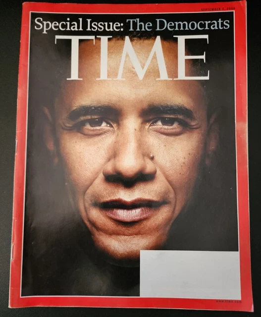 TIME MAGAZINE SEPT 1 2008 Barack Obama, Special Issue: The Democrats ...