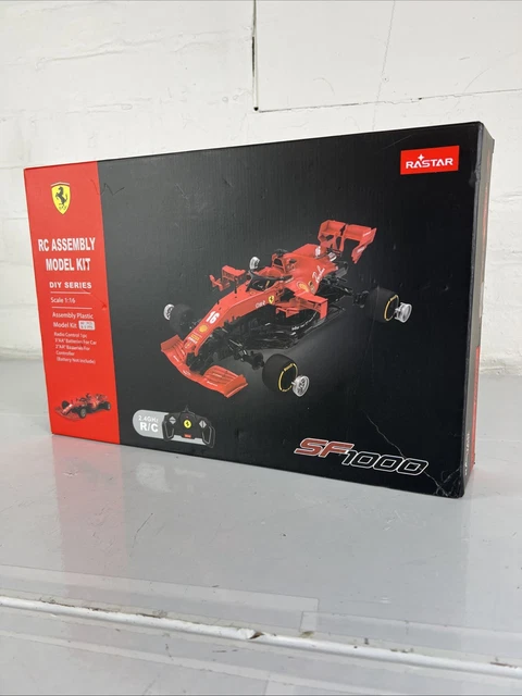 RASTAR FERRARI SF1000 RC Assembly Model Kit 1:16 Scale F1 Formula One ...