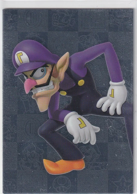 CARTE PANINI SUPER Mario Trading Cards N°176 Silver Card Waluigi EUR 2 ...