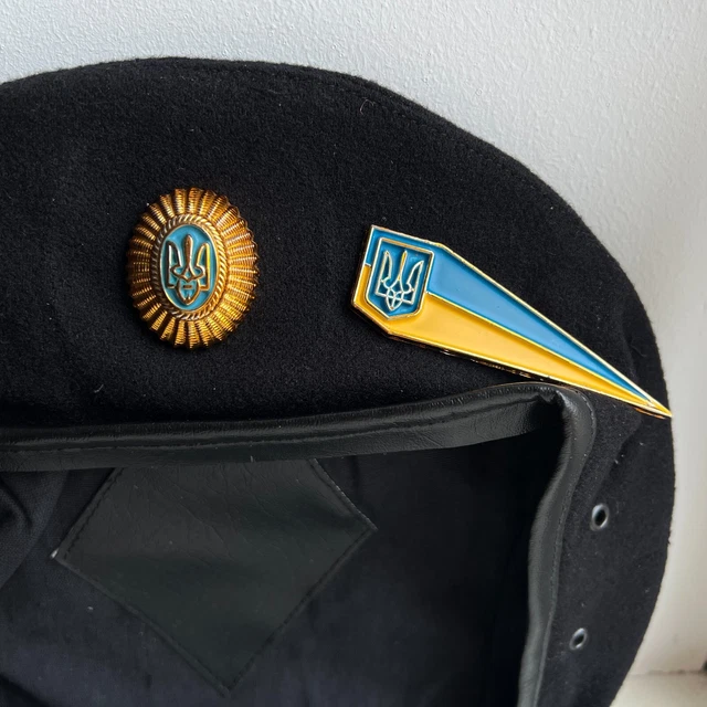 VINTAGE SOVIET UKRAINIAN VDV Spetsnaz Military Army Solider's Beret Cap ...