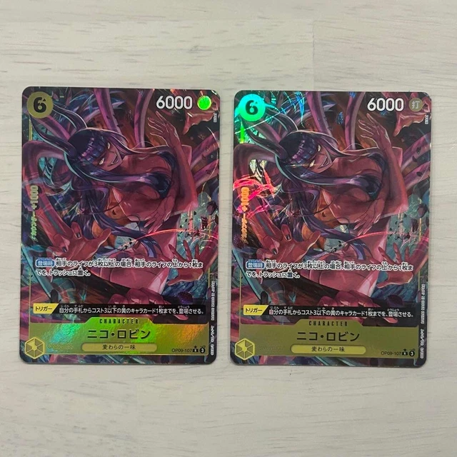 ONE PIECE CARD Game Emperors in the New World Nico Robin OP09 Japan V9 ...