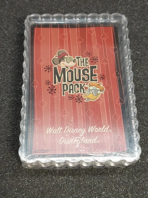 WALT DISNEY WORLD Disneyland The Mouse Pack Playing Cards Deck New In ...