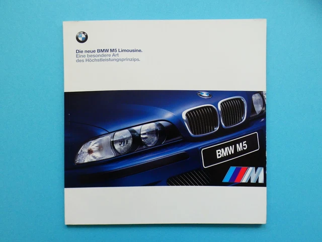 Prospekt Katalog Brochure Bmw M5 E39 21998 Eur 999 Picclick De