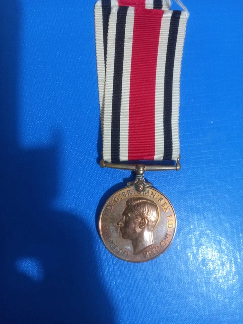 GEORGE VI FAITHFUL Service in the Special Constabulary Medal to JOHN W ...