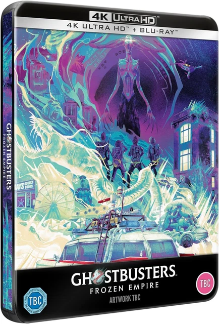 GHOSTBUSTERS: FROZEN EMPIRE (2024) NEW 4K UHD +BLU-RAY Limited Edition STEELBOOK EUR 61,56 ...