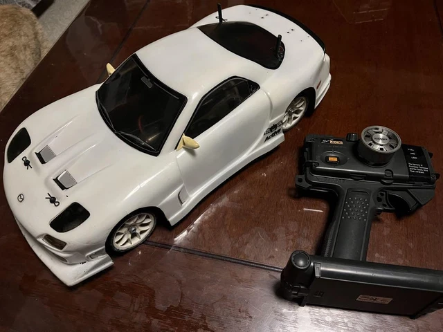 YOKOMO DRIFT PACKAGE Rx7 Body Rc Car Chassis Remote Control Vehicle £ ...