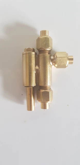 LIVE STEAM INJECTOR 3/16 pipe Number 4 Vertical £53.00 - PicClick UK