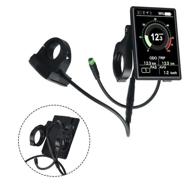 FOR BAFANG EB04 Smart Color IPS Display with BluetoothAPP Compatibility ...