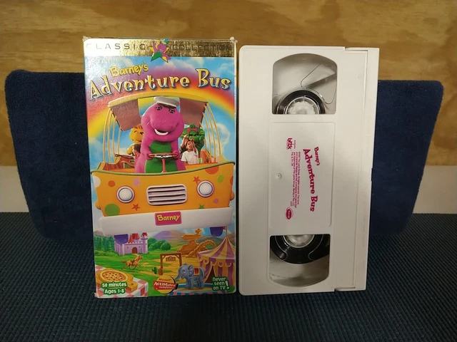 BARNEY - BARNEYS Adventure Bus (VHS, 1997) $12.95 - PicClick CA