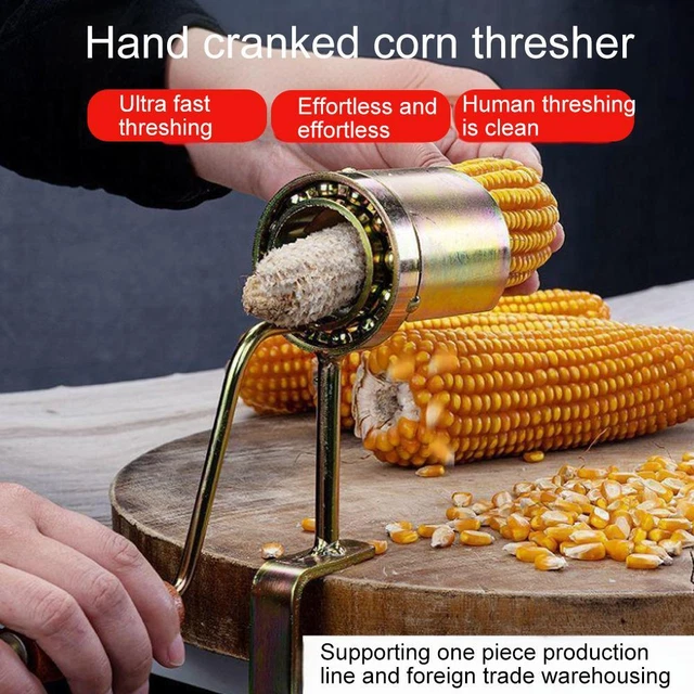 HAND-DRIVEN MAIZE SHELLER Machine Kitchen Corn Sheller Stripper Gadg ...