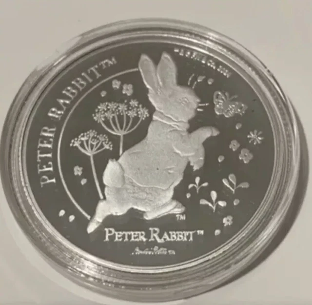 2025 THE WORLD of Peter Rabbit Coin Collection -Whiskers And Tales £4. ...