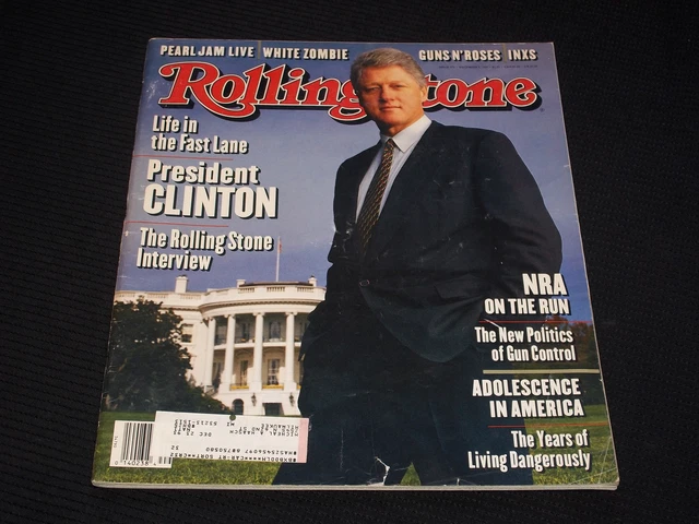 1993 DECEMBER 9 Rolling Stone Magazine - Bill Clinton Cover - L 15752 £ ...