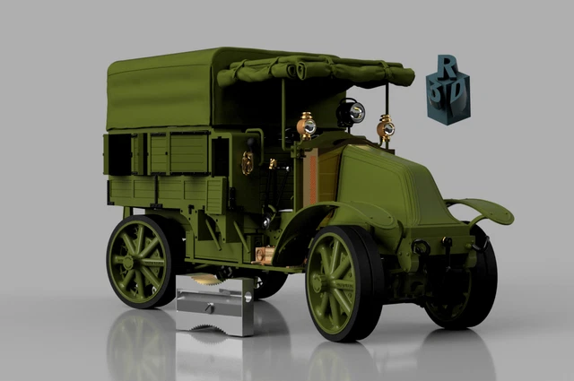 RENAULT EG WW1 french truck 3D model kit 1:35 scale WW1 Highly detailed ...