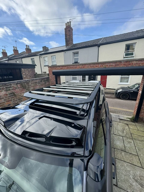 ROOF RACK FOR the Land Rover Defender 110 2020+ Black/Silver £56.92 ...