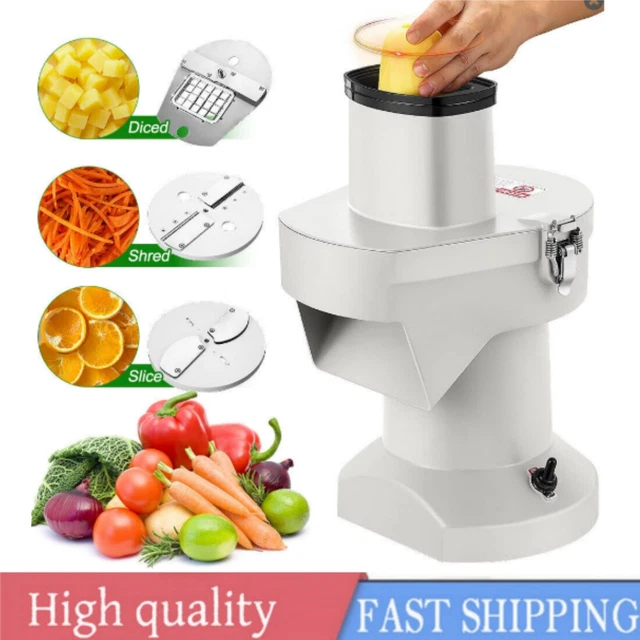 ELECTRIC FRUIT VEGETABLE Garlic Onion Cutter Food Slicer Chopper ...