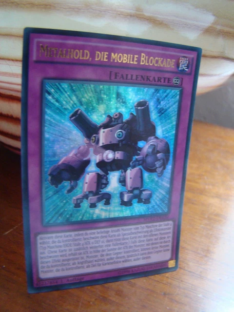439 CARTA YU-GI-OH Metalhold Il Blocco Mobile Mvp1-De030 1A Edizione ...