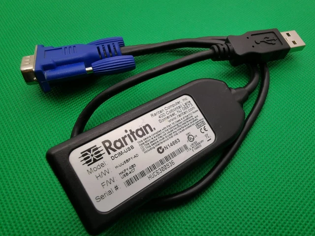 RARITAN DOMINION DCIM-USB USB KVM KX Switch CIM POD Interface Module ...