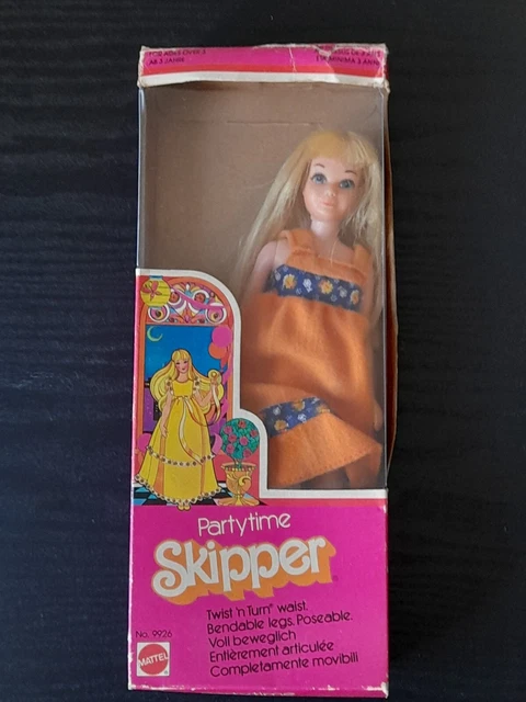 ANCIENNE BARBIE PARTYTIME party time skipper en boite EUR 40,00 ...