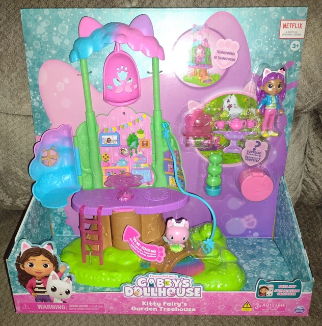 DREAMWORKS GABBY'S DOLLHOUSE KITTY TREEHOUSE & MINNIE MOUSE & DINO ...