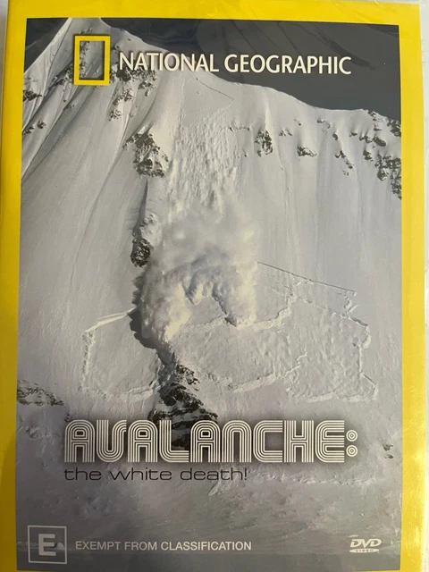 AVALANCHE: THE WHITE Death DVD National Geographic Documentary BRAND ...