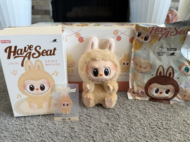 AUTHENTIC POPMART LABUBU v2 Have a Seat (US SELLER) New BABA $69.34 ...