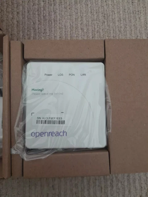 NOKIA-ONT G-010G-R OPENREACH Optical Fibre GPON Terminal BNIB £15.00 ...