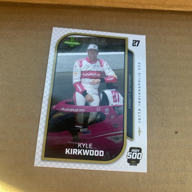 2024 PARKSIDE NTT Indy Car Racing Card KYLE KIRKWOOD Indy 500 #108 EUR ...