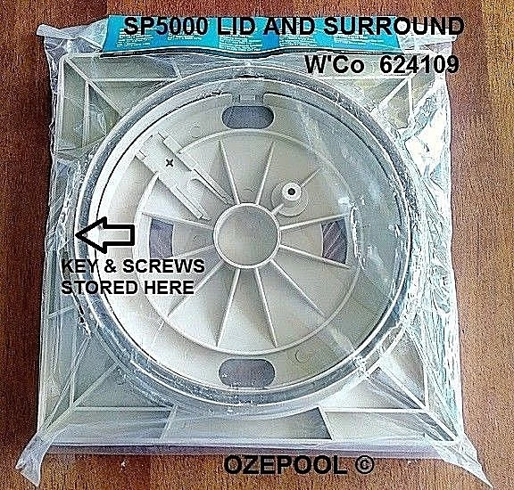 SKIMMER BOX SQUARE LID & SURROUND SP5000 624109 BEIGE safety features ...