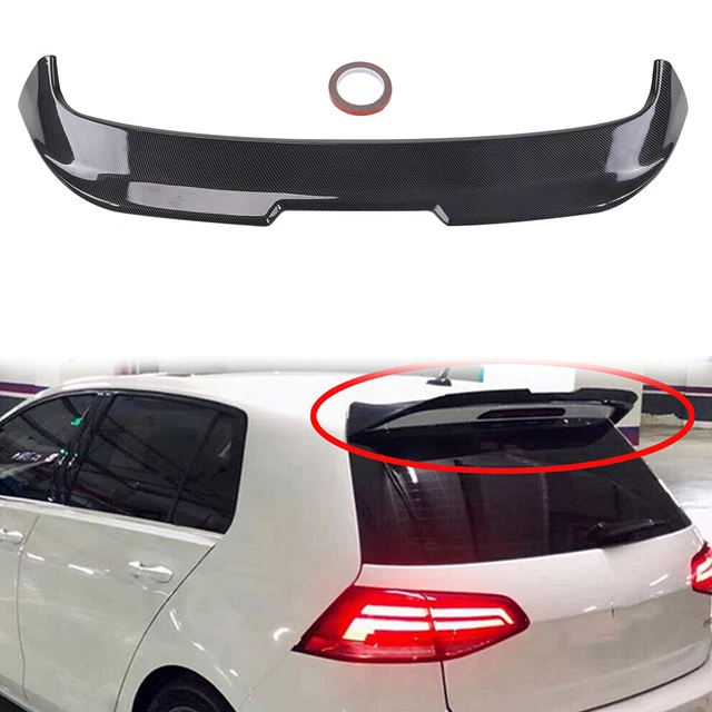 CARBON FIBER REAR Roof Spoiler Wing For VW Golf MK7 MK7.5 GTI GTD R ...