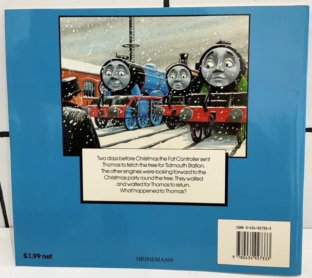 THOMAS AND THE MISSING CHRISTMAS TREE~CHRISTOPHER AWDRY~CLIVE SPONG~1st ...