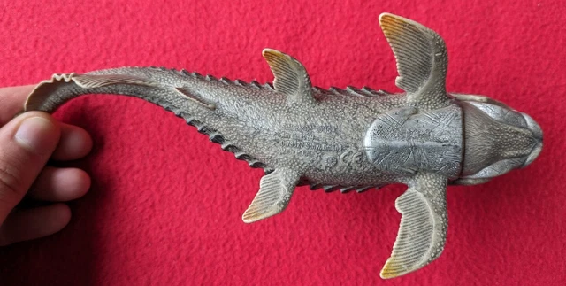 SCHLEICH DINOSAUR DUNKLEOSTEUS Fish Moveable Jaw Sealife Prehistoric ...