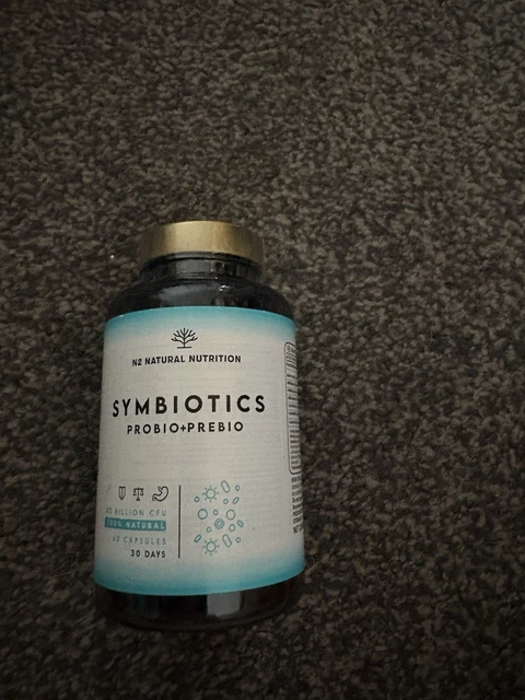 N2 NATURAL NUTRITION Symbiotics Probiotic and Prebiotics 60 Capsules ...