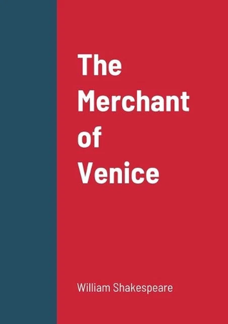 LE MARCHAND DE Venise de William Shakespeare (anglais) livre de poche ...