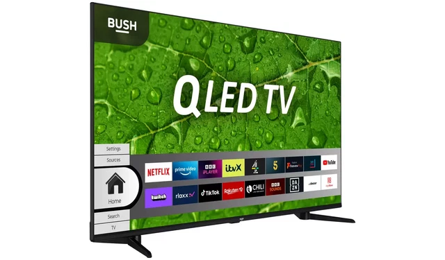 BUSH 43& INCH Smart 4K UHD HDR QLED Freeview TV £339.49 - PicClick UK
