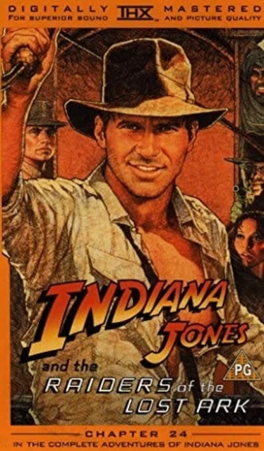 INDIANA JONES RAIDERS of the Lost Ark VHS 1999 Harrison Ford Adventure ...