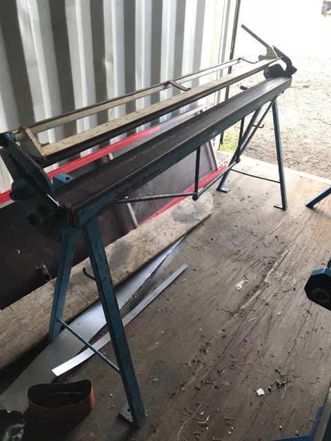 SHEET METAL BENDING machine with brake and cutter £391.00 - PicClick UK
