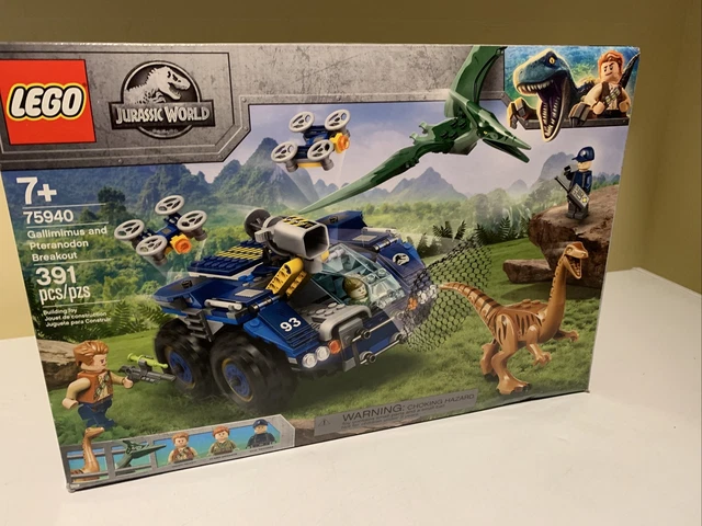 LEGO GALLIMIMUS AND Pteranodon Breakout Jurassic World (75940) EUR 66 ...