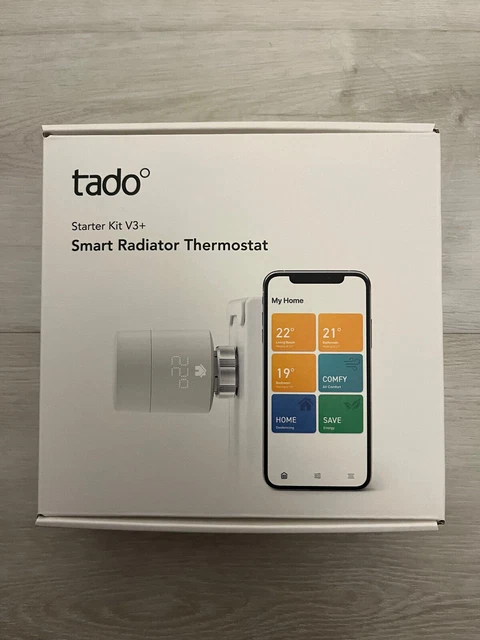 TADO SMART RADIATOR Thermostat, Starter Kit V3+, neu / OVP £54.12 - PicClick UK