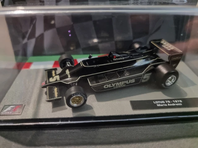 ATLAS 1/43 - Lotus 80 1979 Mario Andretti Essex Martini Diecast Model F1 Car £25.00 - PicClick UK