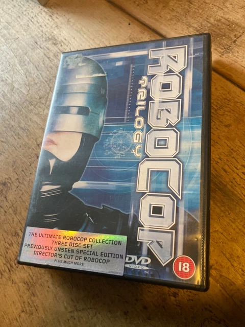 ROBOCOP TRILOGY COLLECTION DVD 2 3 directors cut booklet £0.99 ...