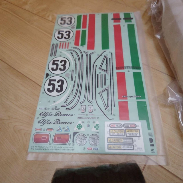 TAMIYA ALFA ROMEO Giulia Sprint GTA body for M-chassis £139.16 ...