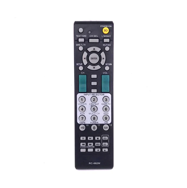 NEW REPLACE FOR Onkyo RC-682M AV Player Remote Control RC-682R RC682M ...