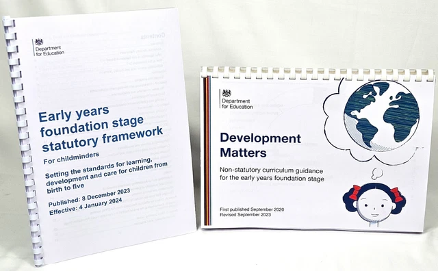 DEVELOPMENT MATTERS & Foundation Stage Statutory Framework For ...