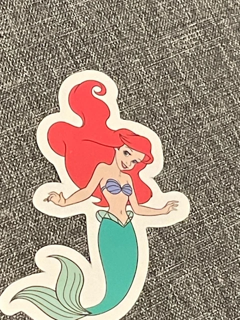 DISNEY CARTOONS LITTLE mermaid movie TV SHOW SMALL STICKER STICKERS $1. ...