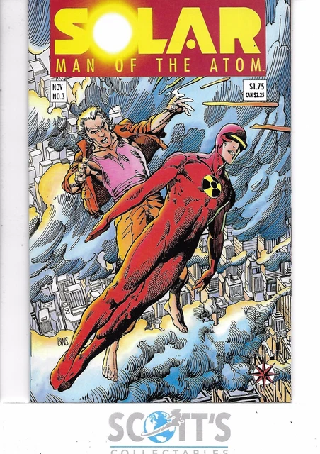 SOLAR MAN OF the Atom #3 NM (Valiant) 1st Toyo Harada £39.95 - PicClick UK
