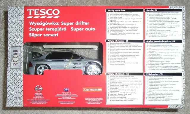 TESCO SUPER DRIFTER Remote Controlled Car Brand New in Sealed Box £19. ...
